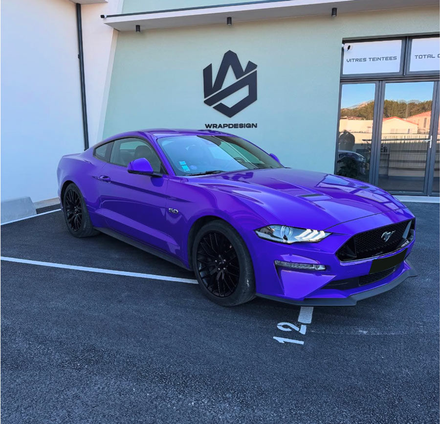 TOTAL COVERING FORD MUSTANG GT - Wrap Design